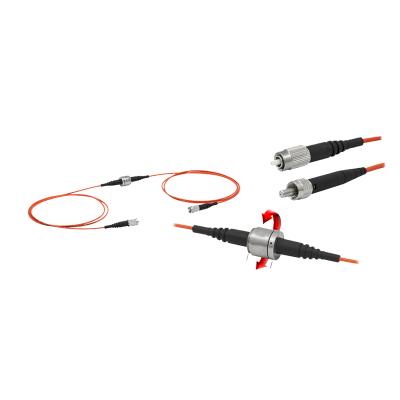 Cina Cavo patch rotante in fibra ottica multimodale da 400nm a 2200nm, connettore FC PC in vendita
