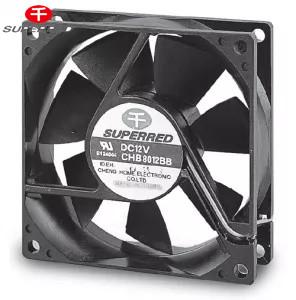 Cina 150 g di ventilatore di raffreddamento a corrente continua con cuscinetto a sfera o cuscinetto a manica 80x80x20 ventilatore di raffreddamento in vendita