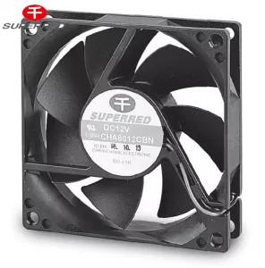 Cina PBT 94V0 Ventilatore di raffreddamento a corrente continua con cuscinetto a sfera/cuscinetto a manica in vendita