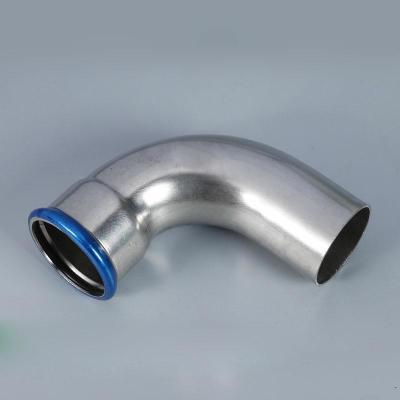 Cina Accessori per tubi dei campioni liberi ss 304l, un gomito inossidabile da 90 gradi in vendita