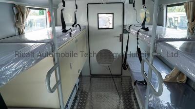 중국 4500mm 휠베이스 수동 변속기 직원 운반자 나이지리아의 럭셔리 여객버스 판매용