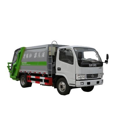 중국 운전형 LHD RHD 4X2 6/8cbm 밀집 압축 쓰레기통 판매용