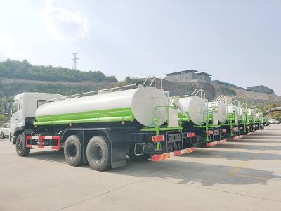 Κίνα 270hp 24T Dongfeng 14000L φορτηγό δεξαμενόπλοιου νερού 6x4 καροτσάκι πότισης για τη μεταφορά νερού προς πώληση