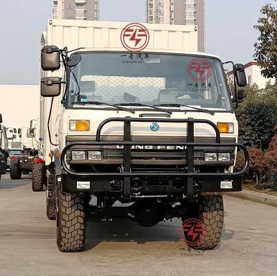 중국 기둥판 화물 상자 4x4 동펑 AWD 오프로드 트럭 수동 변속기 190HP 판매용
