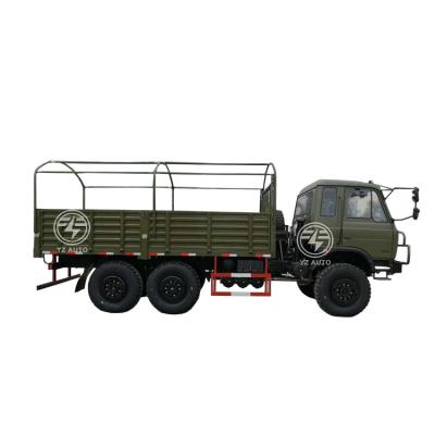 중국 6x6 인원을 운송하는 통로 6 전진 변속기 4500 1250mm 휠베이스 사용 트럭 판매용