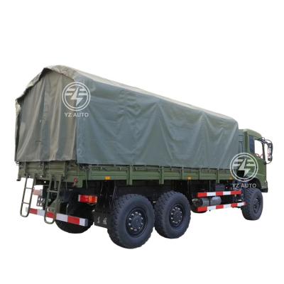 중국 6x6 인원을 운송하는 통로 6 전진 변속기 4500 1250mm 휠베이스 사용 트럭 판매용