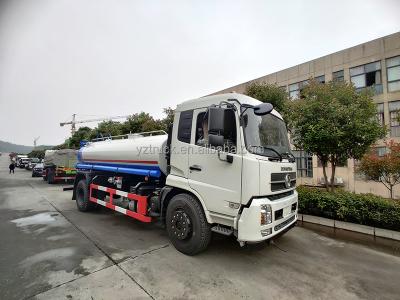 Κίνα DFCV 4X2 180HP 9100 λίτρα φορτηγό δεξαμενή νερού σε δημοφιλές Dongfeng πλαισίου 2PCS άξονες προς πώληση