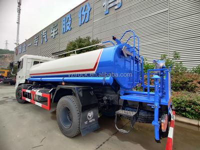 Κίνα DFCV 4X2 180HP 9100 λίτρα φορτηγό δεξαμενή νερού σε δημοφιλές Dongfeng πλαισίου 2PCS άξονες προς πώληση