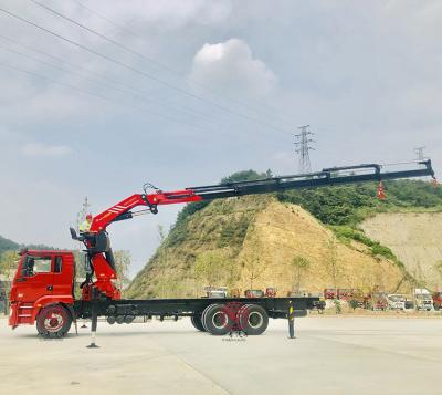 중국 8000KG 무게 동펜 수압 팔 붐 크레인 트럭 탑재 로더 트럭 크레인 판매용