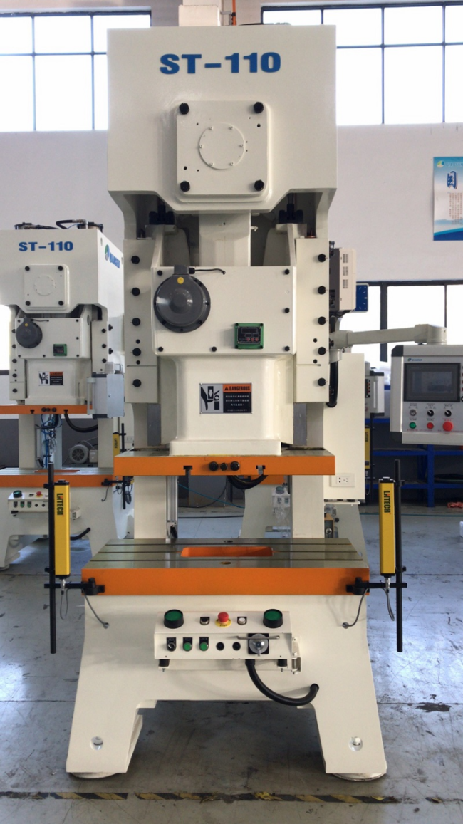 Punching machine diagram