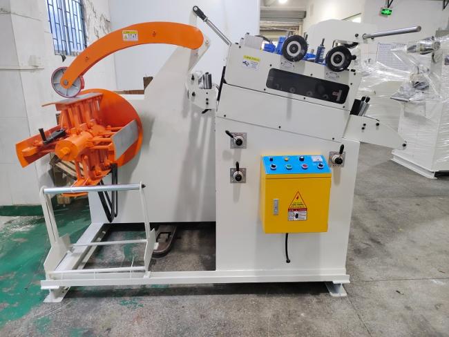Punching machine operational view