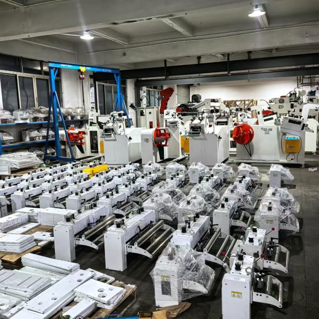 NC Servo Feeder Machine Installation View