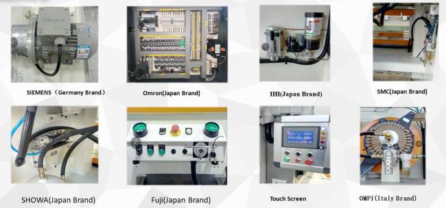 Detailed configuration view of Pneumatic H Frame Press Machine