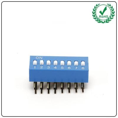 China 24VDC Max Current Right Angle Slide-Schakelaar 2.54mm Hoogteonderdompeling Te koop