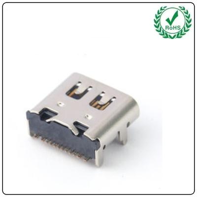 中国 CU1816SAH1MD2R0-LF-HC USB-20C-F-01T USB 2.0のタイプCの容器SMD 16P 販売のため