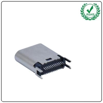 中国 穴16Pを通したCU1816SAH1MD2R0-LF-HC USB-20C-F-01T USB 2.0のタイプCの容器SMD 販売のため