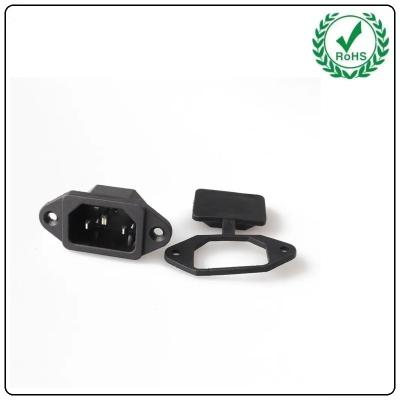 Cina Lz-14-1 Presa di alimentazione CA Iec C14 3 pin a saldare maschio 10a 15a nominale 250vac nominale in vendita