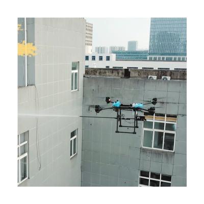 China Professional Building Facade High Pressure Washing Drones Building Roof Windows Cleaning Drone for sale