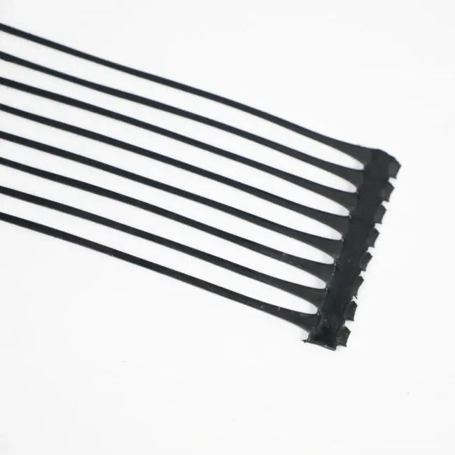 PP PE High Strength Plastic Uniaxial Geogrid for Retaining Wall From China