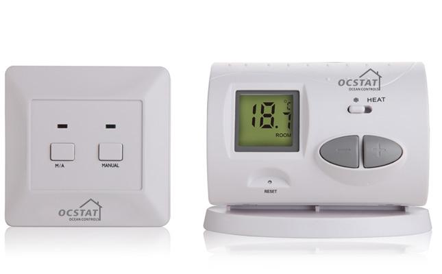 thermostat sans fil de chauffage de pièce