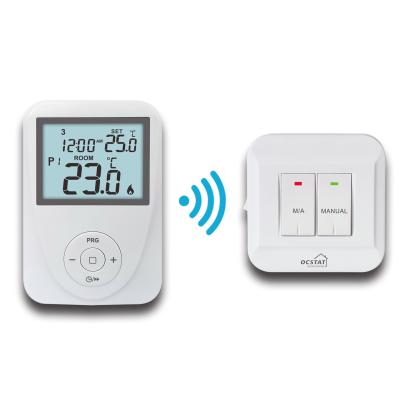 Chine Temps/programmable du thermostat 6 7 de jour sans fil par jour avec le contre-jour à vendre