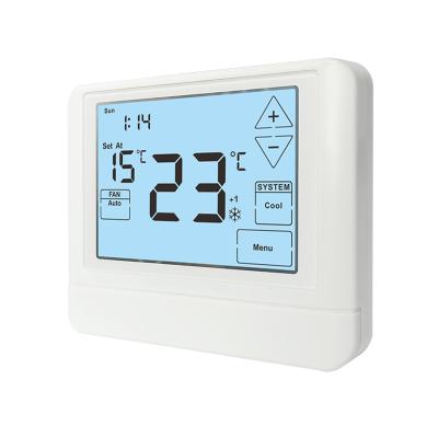 China High Accuracy Digital HVAC Thermostat with Flame Retardance ABS and Display Accuracy ±1℉ for sale
