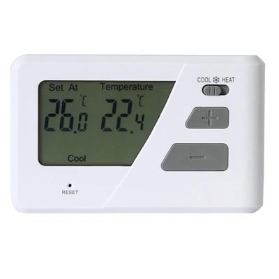 China Sistema de calefacción claro de Digitaces del termóstato del sitio atado con alambre de la exhibición del LCD para Buliding comercial en venta