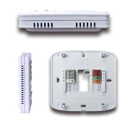 중국 간단한 안락 난방 FCU 디지털 방식으로 공기조화 보온장치, 전시 역광선을 가진 타전된 방 보온장치 판매용