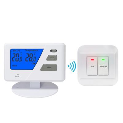 中国 230V白い色のヒート コントロールのための非プログラム可能なボイラー室のサーモスタット 販売のため