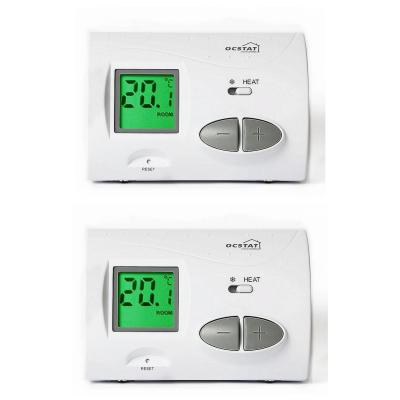 China Termóstato programable no- simple del sitio de Digitaces con color modificado para requisitos particulares en venta