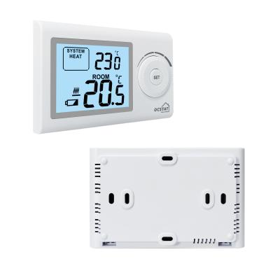 China Termóstato inalámbrico del sitio del sensor 6W 230V RF de NTC para la caldera de gas en venta