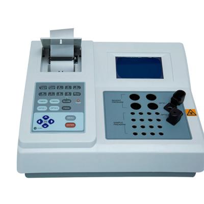 China Analisador de dois canais da coagulação do sistema de análise do sangue do equipamento médico de China Semi-auto para humano ou o veterinário à venda
