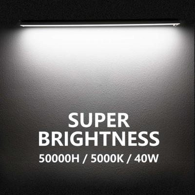 China Linkable Led 4 Foot Led Linear Light 100-277V Linear Suspension Lighting for sale