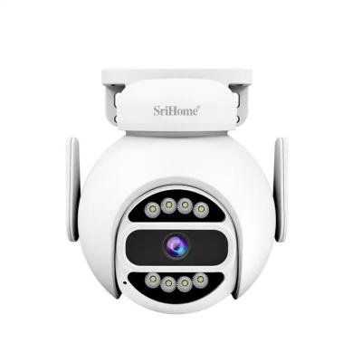 Китай SriHome 4MP Built-In Mic & Speaker, Supports Two-Way Audio Outdoor Mini Ptz Motion Detection And Humanoid Alarm Camera продается