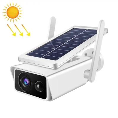 Китай Наружная солнечная камера видеонаблюдения 1080P HD Night Vision 2 Way Audio 2.4G WIFI IP66 водонепроницаемая сетевая камера с PIR продается