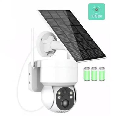 中国 ICSEE ソーラーWiFi 電池付き 屋外WiFi PTZ セキュリティカメラ 2MP 無線Wifi 1080p ネットワーク ソーラーカメラ 販売のため