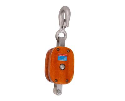 Cina JTWP-A1 Pulley di legno regolare ((ruota singola con gancio) in vendita
