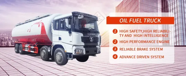 Good Quality Shacman Customize Capacity Daily Life Oil Fuel Transport Lorry Truck