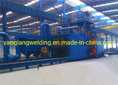 Cina Passi attraverso la macchina di granigliatura del fascio di H per il fascio scatolare 1000*2000 120T/H in vendita