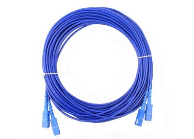 Cina Il cavo di toppa del PVC Om3 di LSZH, collega il cavo in duplex di toppa corazzato Sc-Sc di 7m in vendita