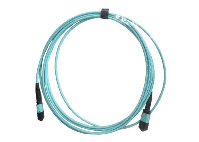 Cina Singolo saltatore a fibra ottica del cavo 40Gb/S MPO di comunicazione di modo 48Core in vendita