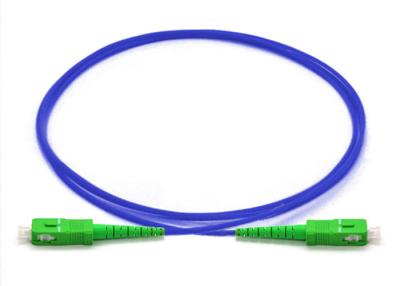 Cina Cavo della toppa della fibra di singolo modo 9125 SX, cavo di toppa corazzato della fibra dello Sc APC in vendita