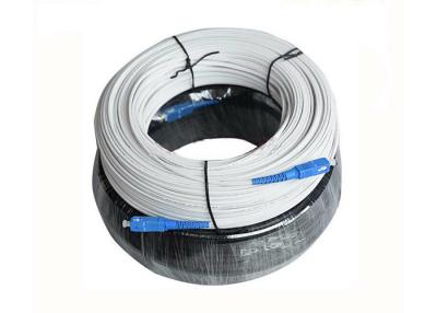 Cina Cavo a fibre ottiche piano di goccia del cavo a fibre ottiche/OD7.3mm 2Core di goccia di G657a Ftth in vendita