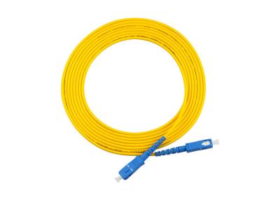 Cina Simplex Jumper Cable a fibra ottica dello Sc UPC-SC UPC 3.0mm MP 3m in vendita