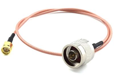 Cina Tipo maschio di N al cavo coassiale del gigahertz Jumper Cable/DC-40 RG316 del maschio rf di SMA in vendita