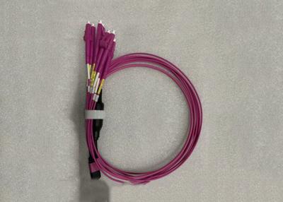 Cina OS2 8Core MPO al cavo a fibre ottiche di MPO/cavo di toppa corazzato misto in vendita