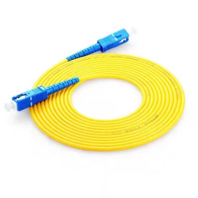 Cina PVC dei saltatori G652d della fibra di singolo modo di simplex del PC 3.0mm dello Sc dello Sc in vendita