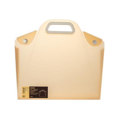 중국 미니멀리즘 스타일 및 기능 휴대용 파일 저장 상자에 대한 A4 파일 폴더 스냅-온 판매용