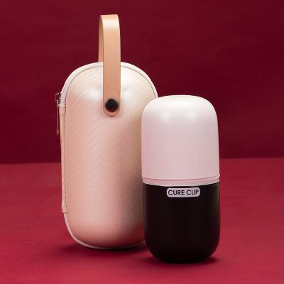 중국 크리에이티브 캡슐 빠른 컵 여행 콩푸 차 세트 그래픽 1색 색상 인쇄 판매용