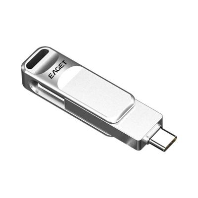 중국 C형 USB3.0 듀얼 인터페이스 USB 드라이브 회전 설계 다목적 자동차 장착 판매용
